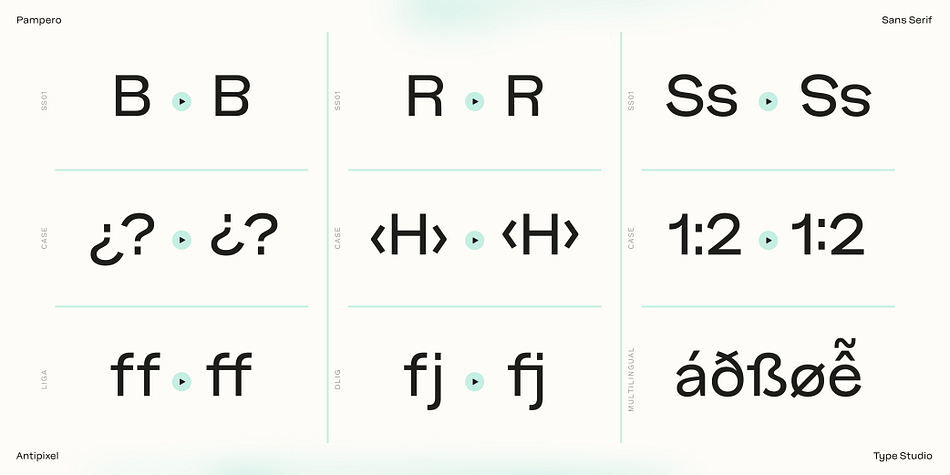 Pampero Font