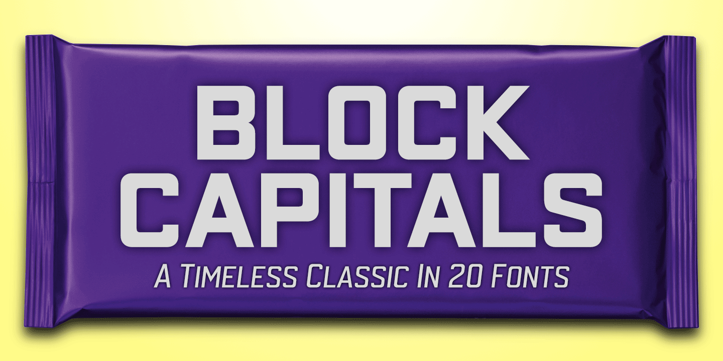 Block Capitals Font