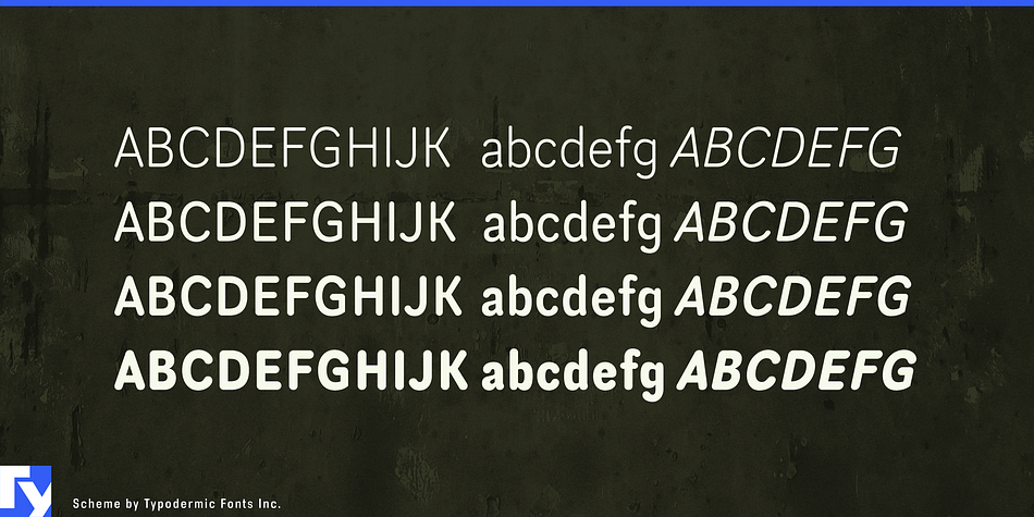 Scheme Font