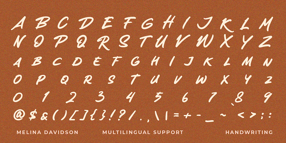 Melina Davidson Font