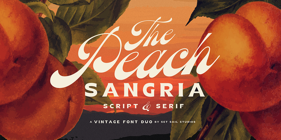 Peach Sangria Font