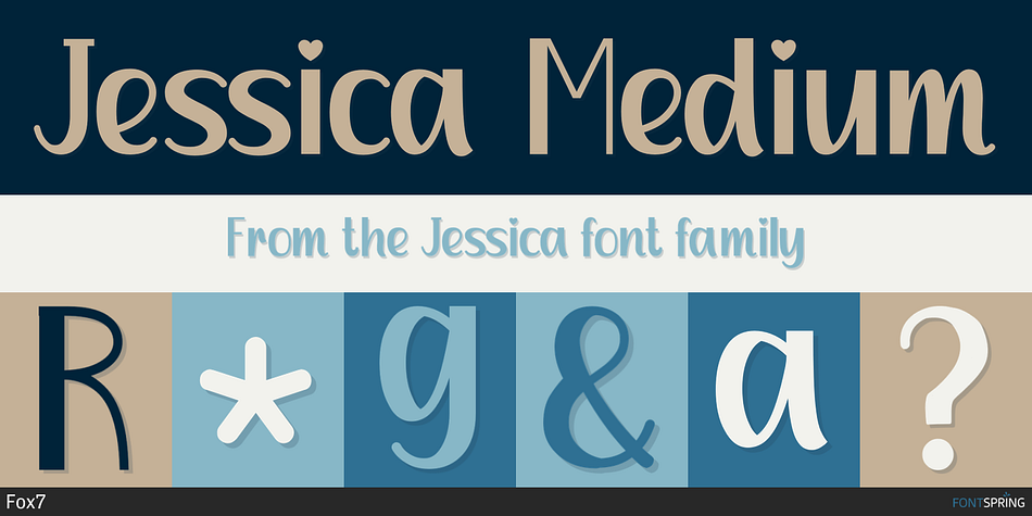 Jessica Medium Font