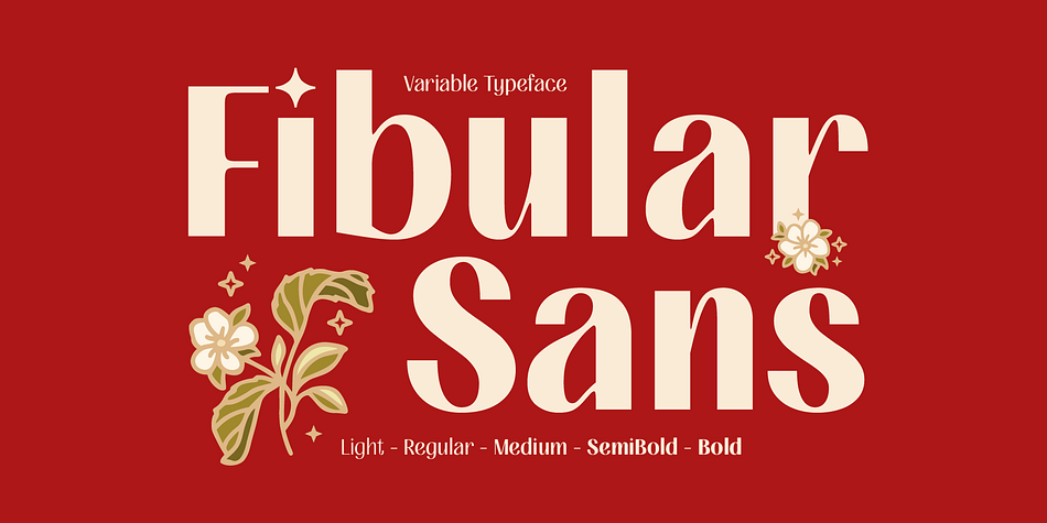 Fibular Sans Font