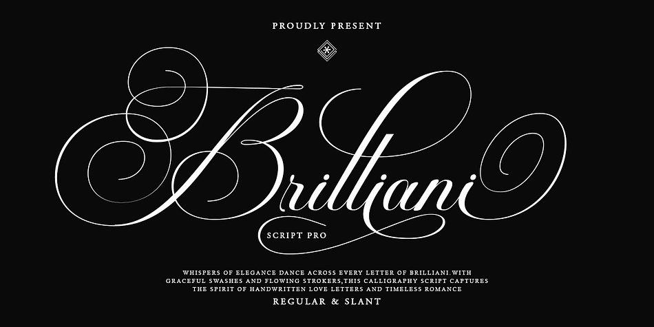 Brilliani Script Pro Font