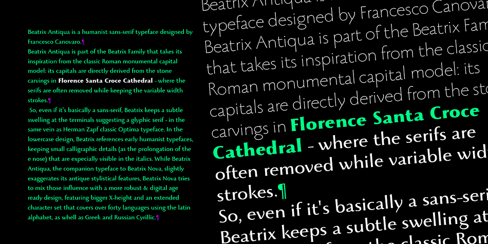 Beatrix Antiqua Font