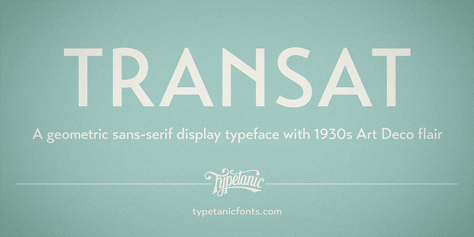 Transat Font