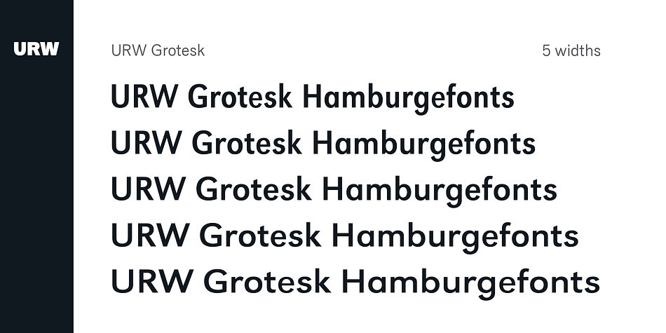 URW Grotesk Font