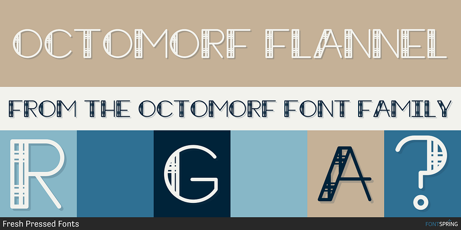 Octomorf Flannel Font