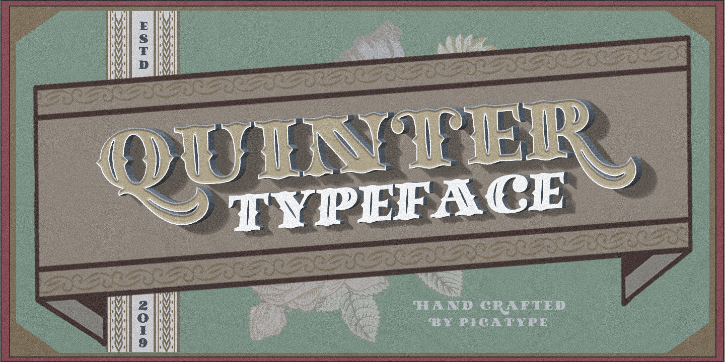 Quinter Typeface Font