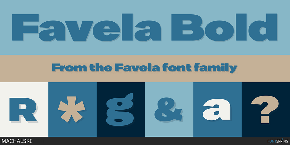 Favela Bold Font