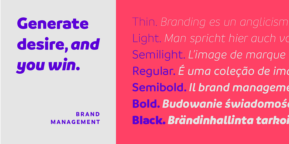 Branding Font