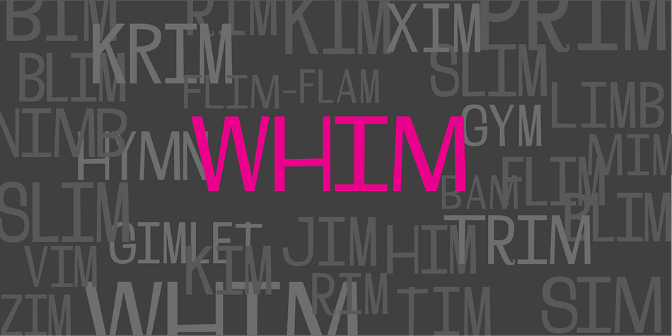 Whim Font
