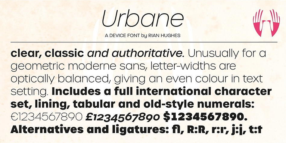 Urbane Font