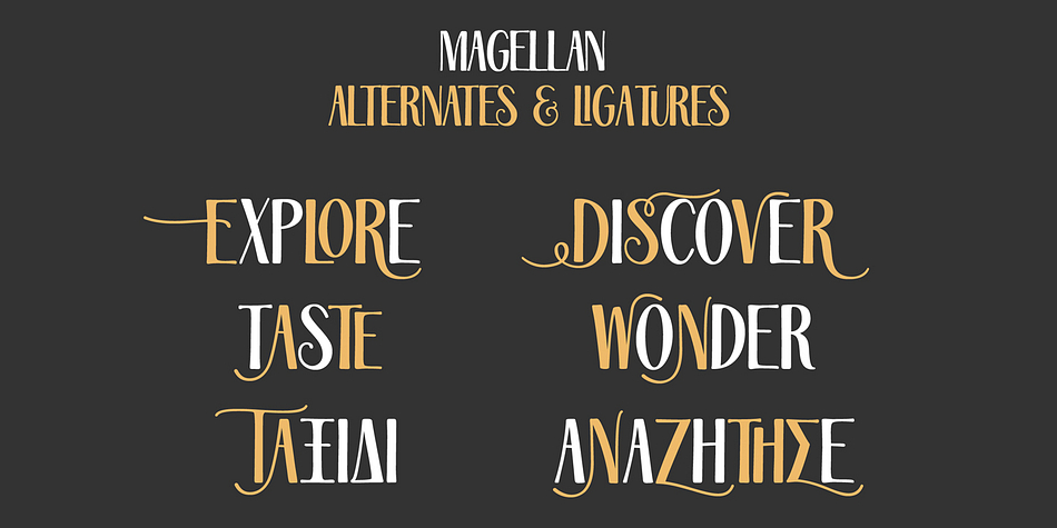 Magellan Font
