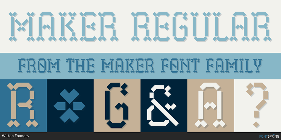 Maker Regular Font