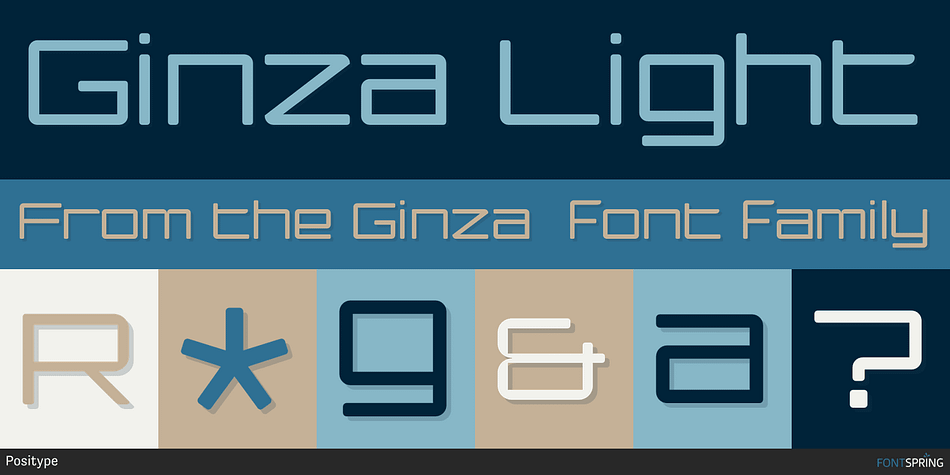 Ginza Font