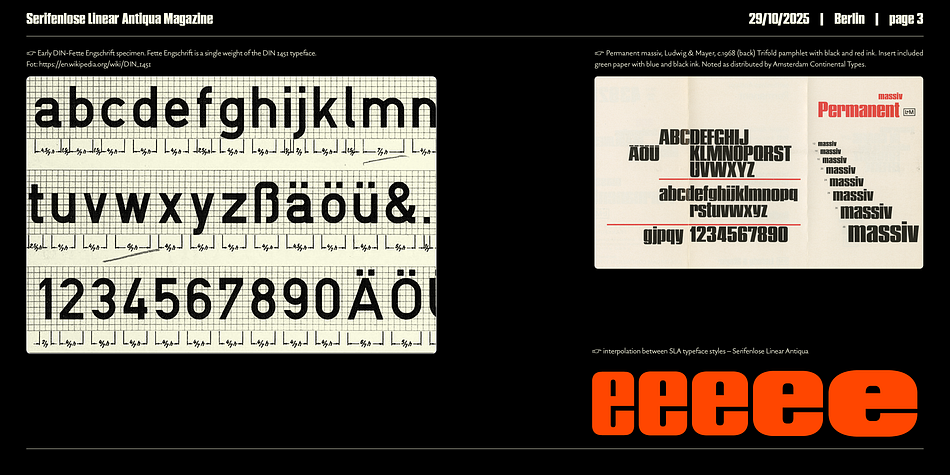 Serifelnose Linear Antiqua Font