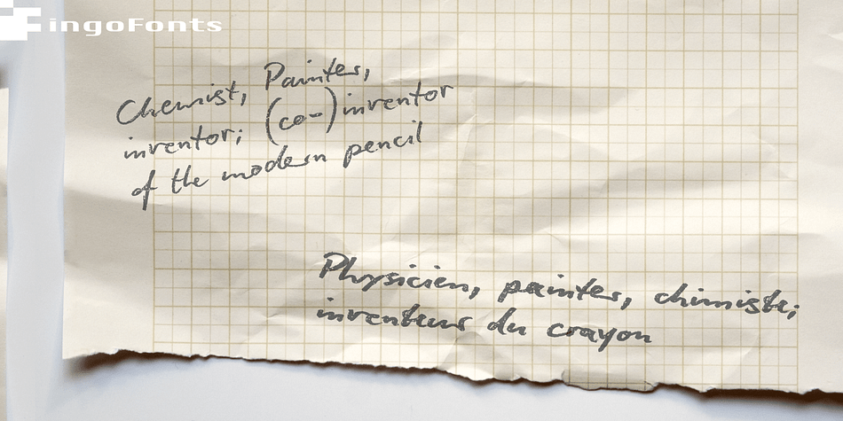 Conté Script Plus Font