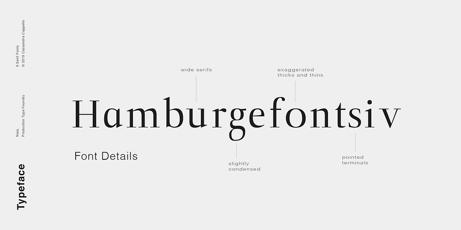 Naia Font