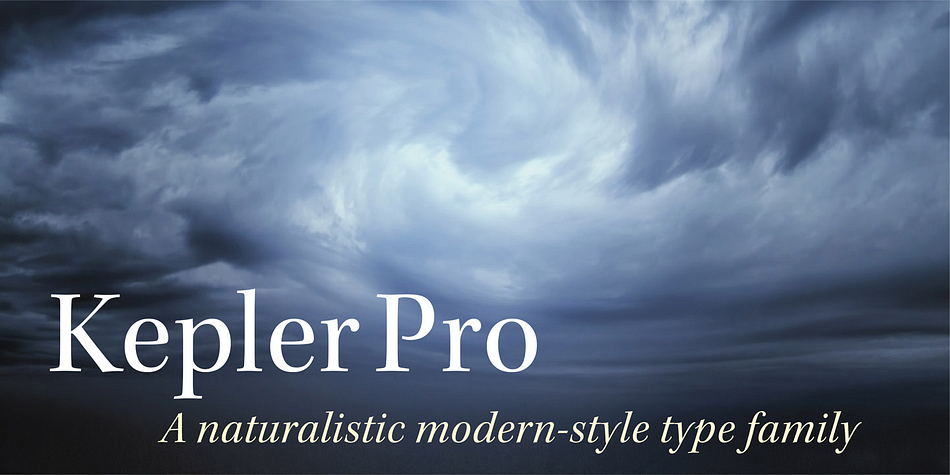 Kepler® Std Font