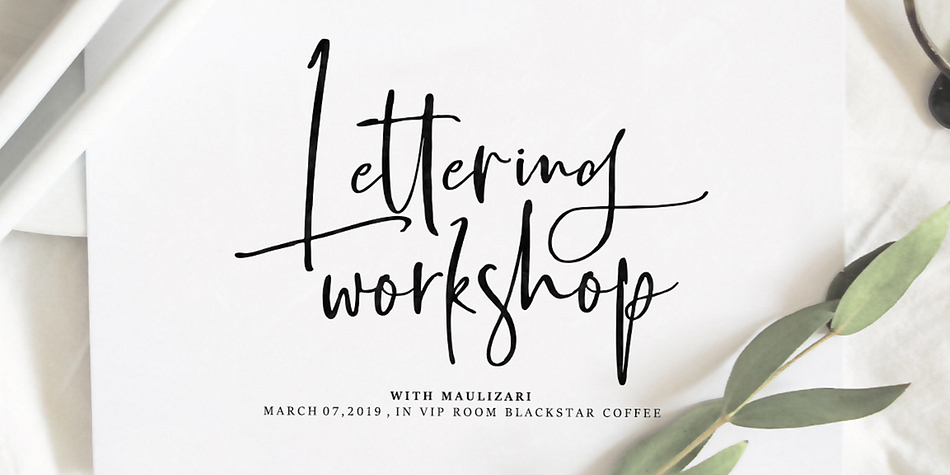 Boisterous Signature Script Font