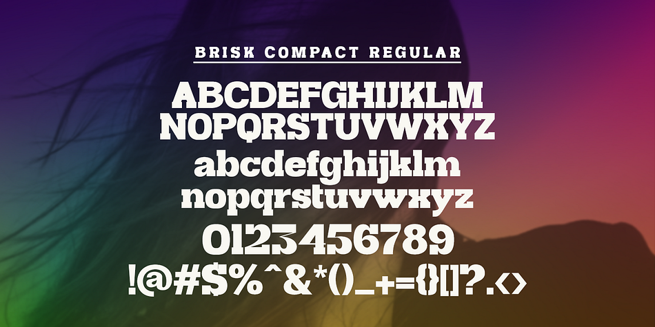 Brisk Compact Font