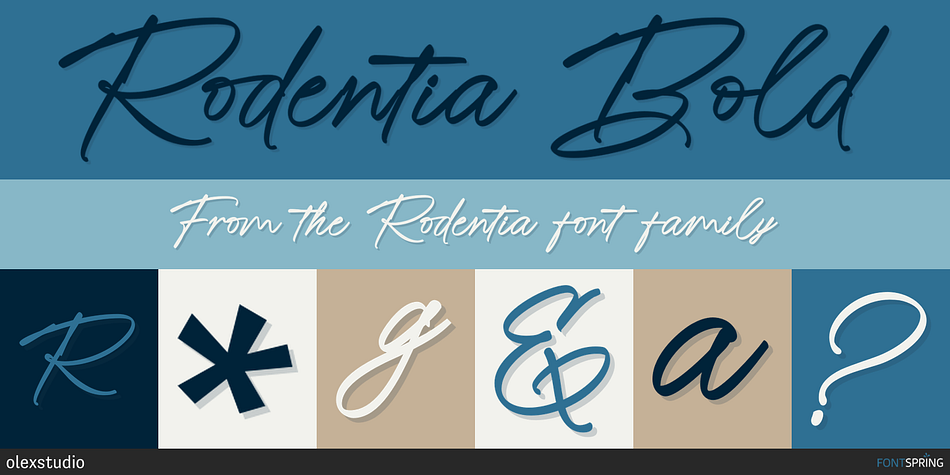 Rodentia Bold Font