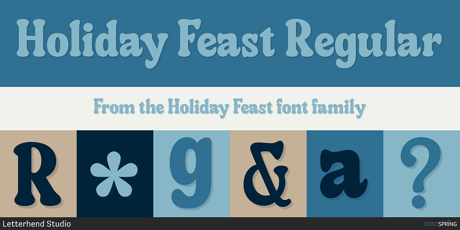 Holiday Feast Regular Font