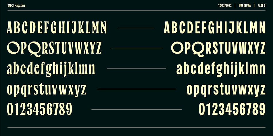 SALO Font