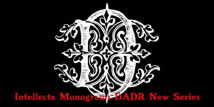 Intellecta Monograms Font