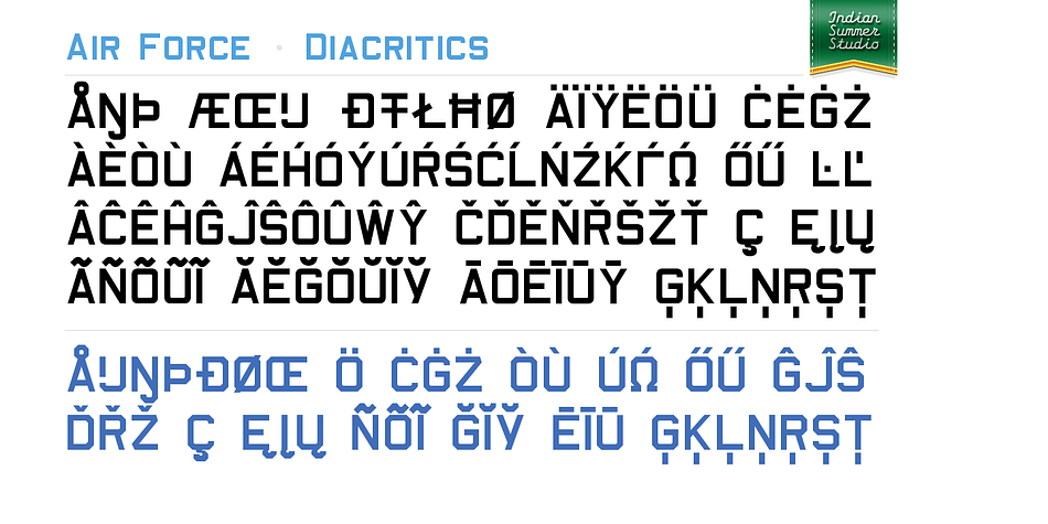 Air Force Font