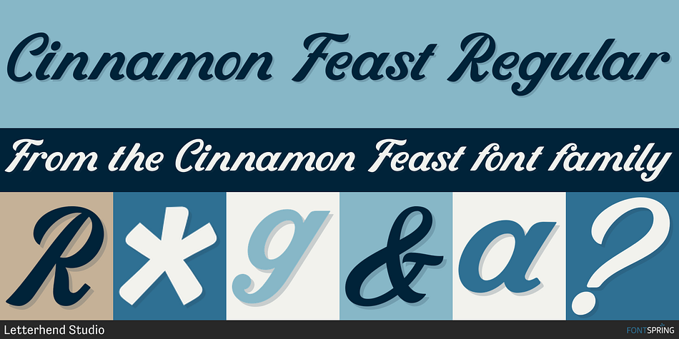 Cinnamon Feast Regular Font