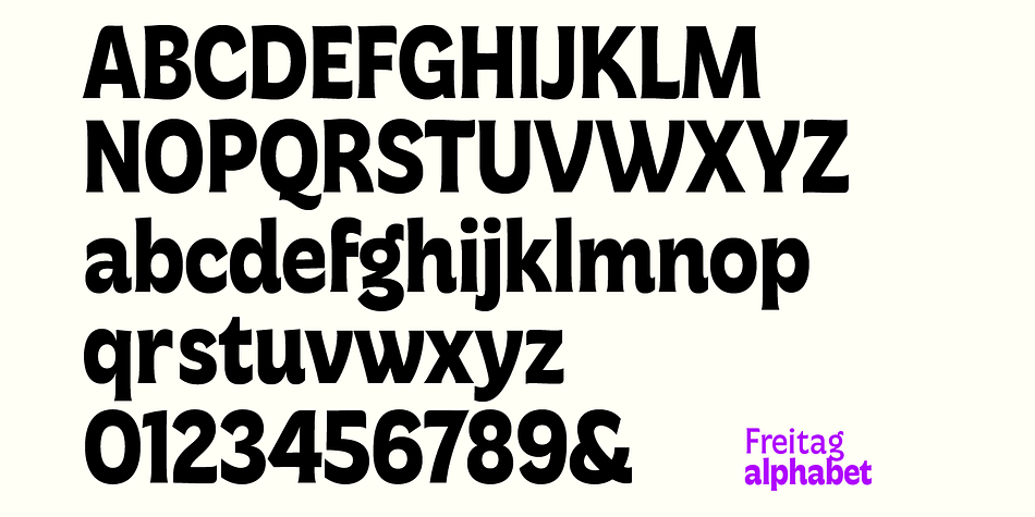 Freitag Font