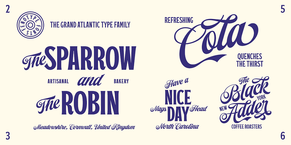 Grand Atlantic Font