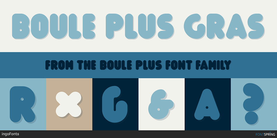 Boule Plus Gras Font