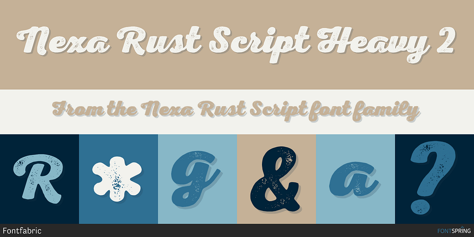 Nexa Rust Script Heavy 2 Font
