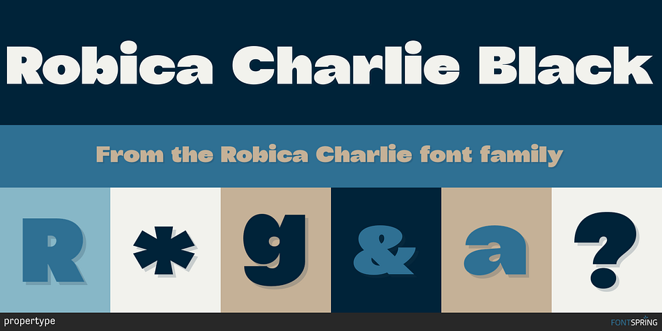 Robica Charlie Black Font