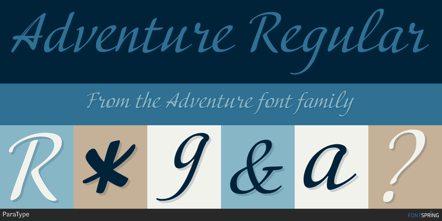 Adventure Font