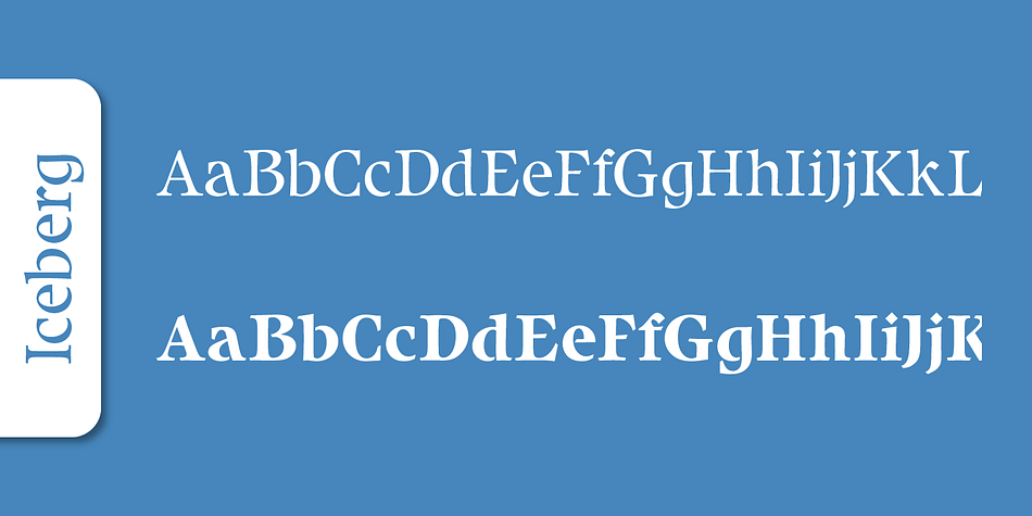 Iceberg Pro Font