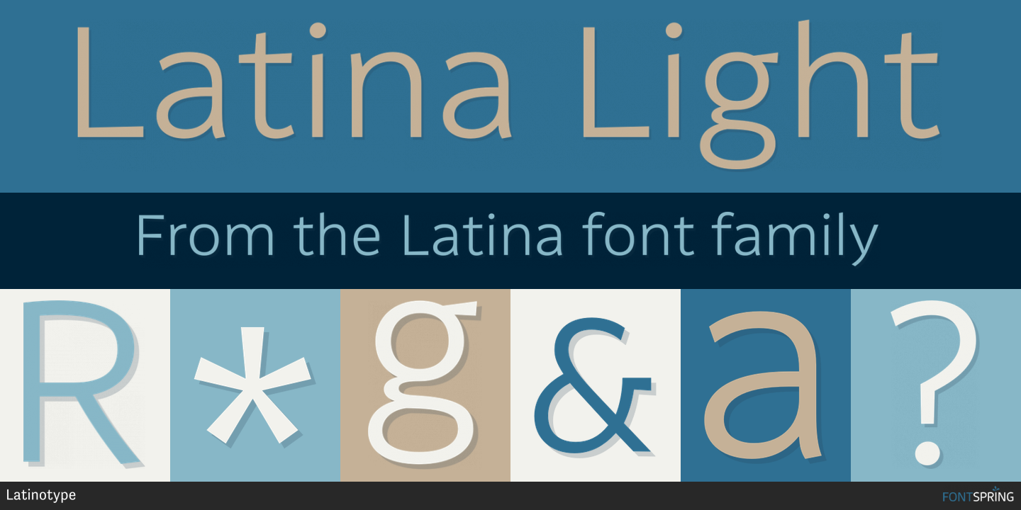 Latina Essential Font