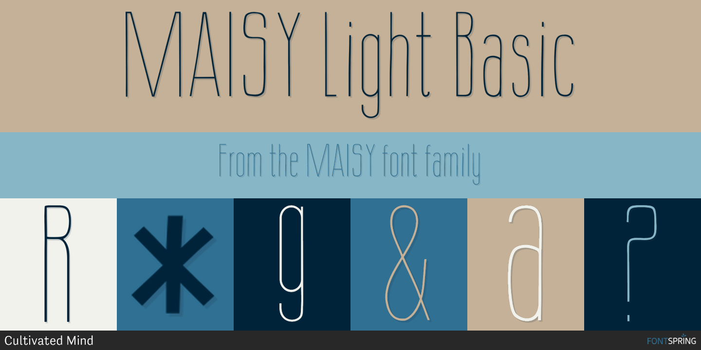 Maisy Basic Font
