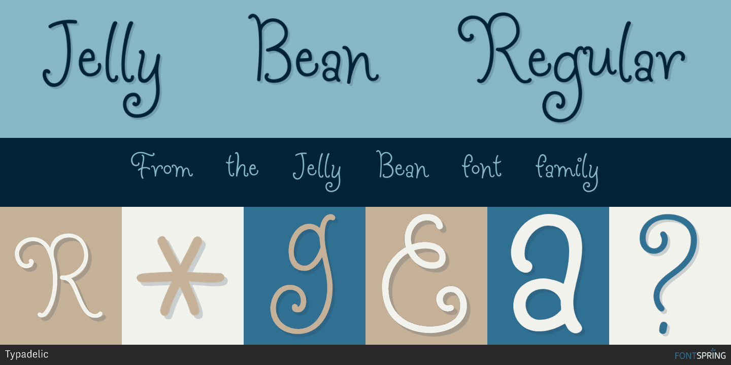 Jelly Bean Font