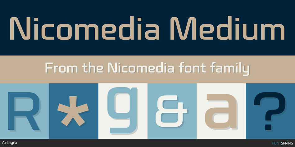 Nicomedia Medium Font