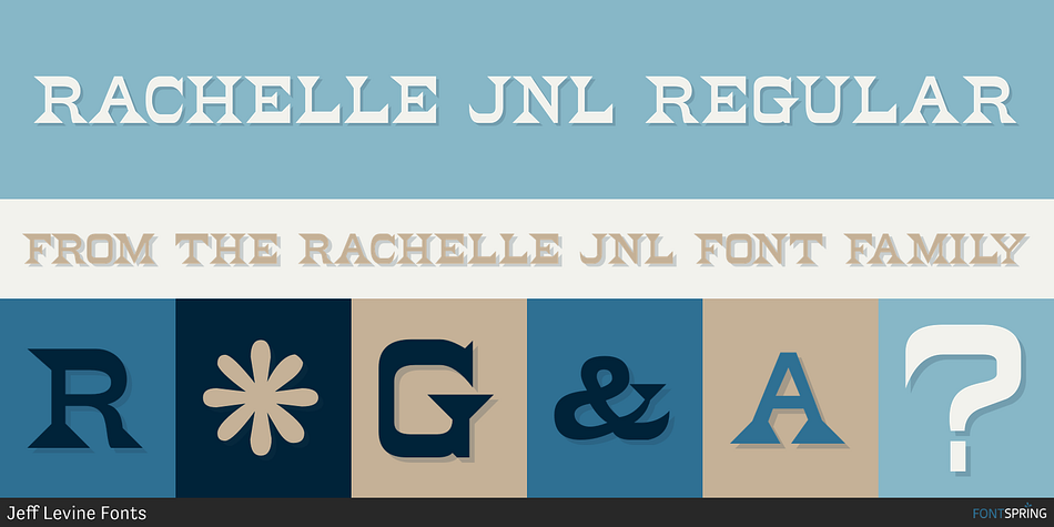 Rachelle JNL Font