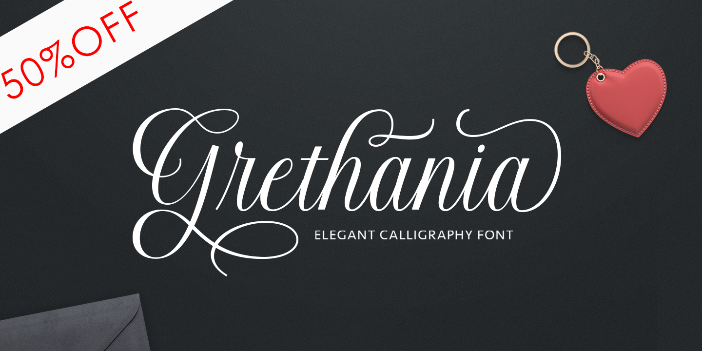 Grethania Script Font