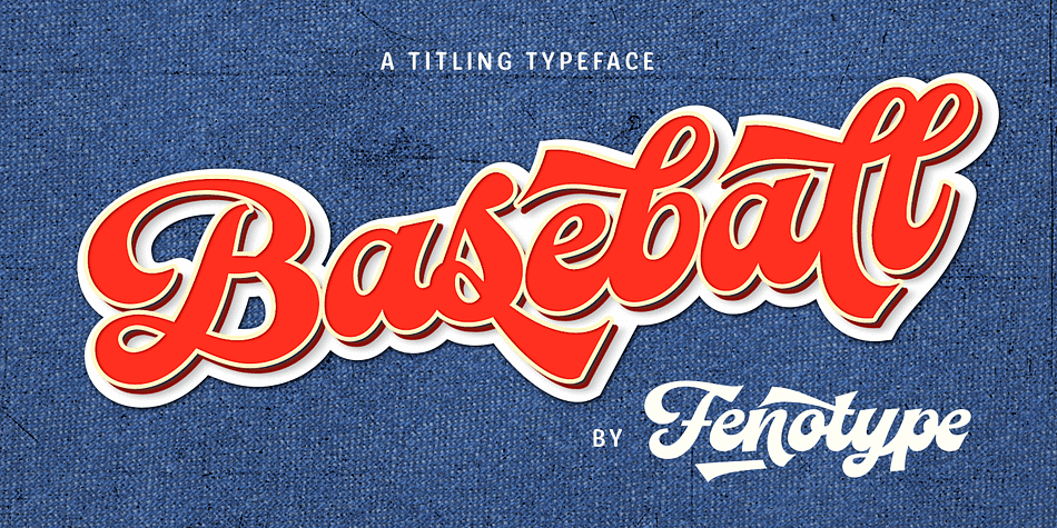 Baseball Font