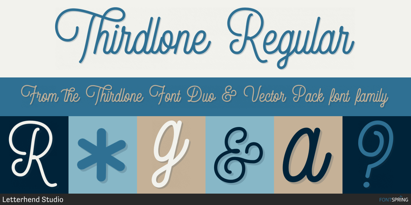 Fonts similar to Thirdlone