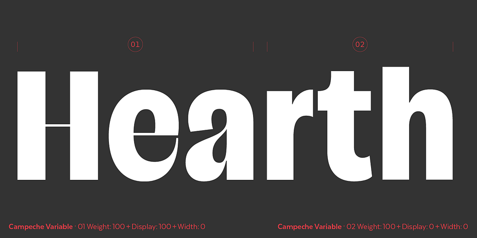 Campeche Variable Font