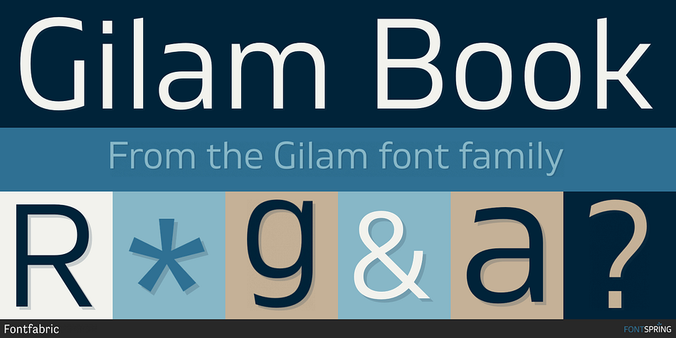 Gilam Book Font