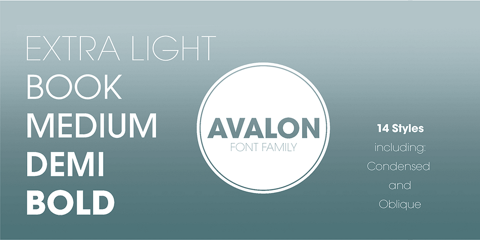 Avalon Font